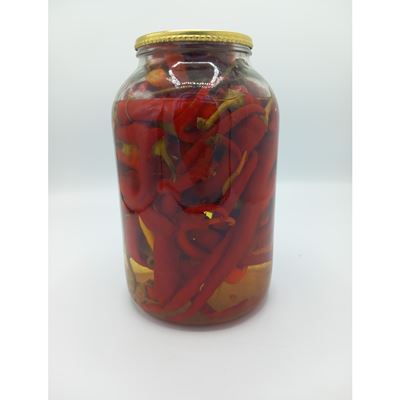 TOMEK, spol. s r.o. Paprika beraní rohy sterilovaná S4/1 Tomek | ZVOSKA